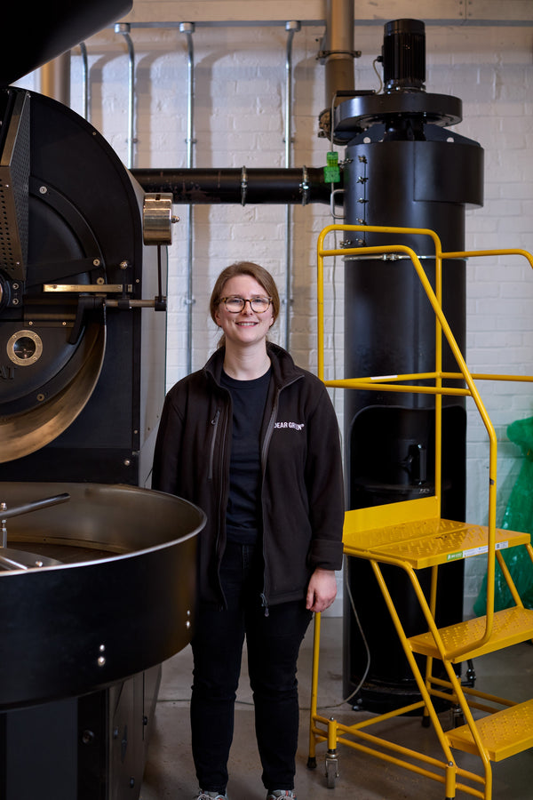 Meet The Team - Charlotte - Roastery Assistant - Dear Green