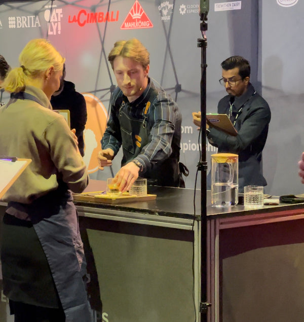 My UK Barista Championship - Adam Innes - Dear Green
