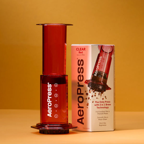 Aerobie AEROPRESS® Coffee Maker Red - Dear Green